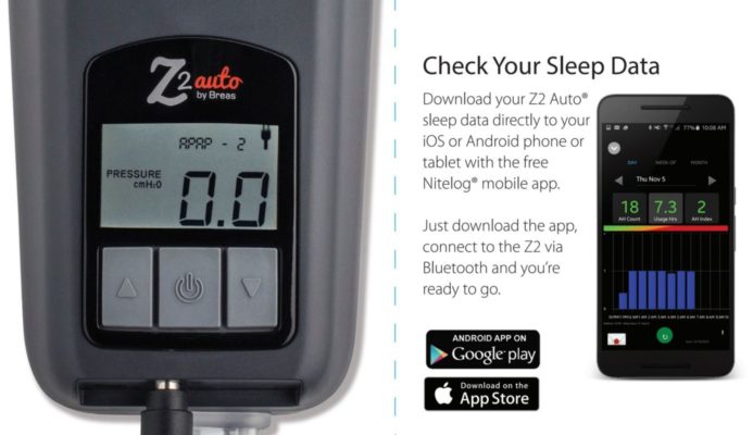 Breas Z1 Auto Portable Auto-CPAP Machine - CPAP.am