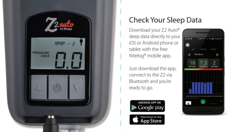 Breas Z1 Auto Portable Auto-CPAP Machine - CPAP.am