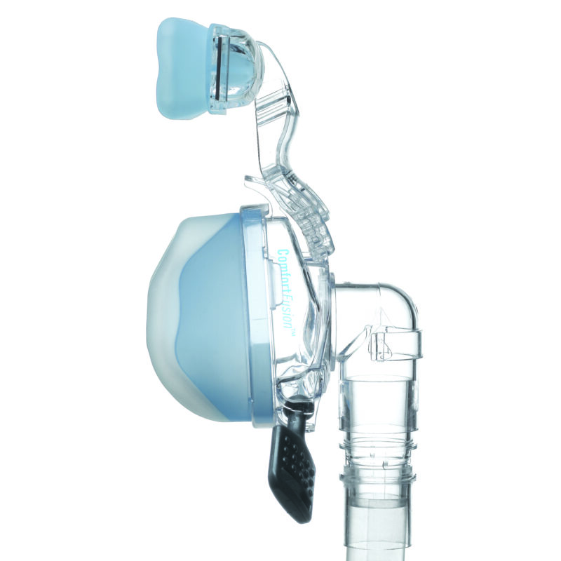 Philips Respironics ComfortFusion Blue Gel Nasal CPAP Mask With FREE ...